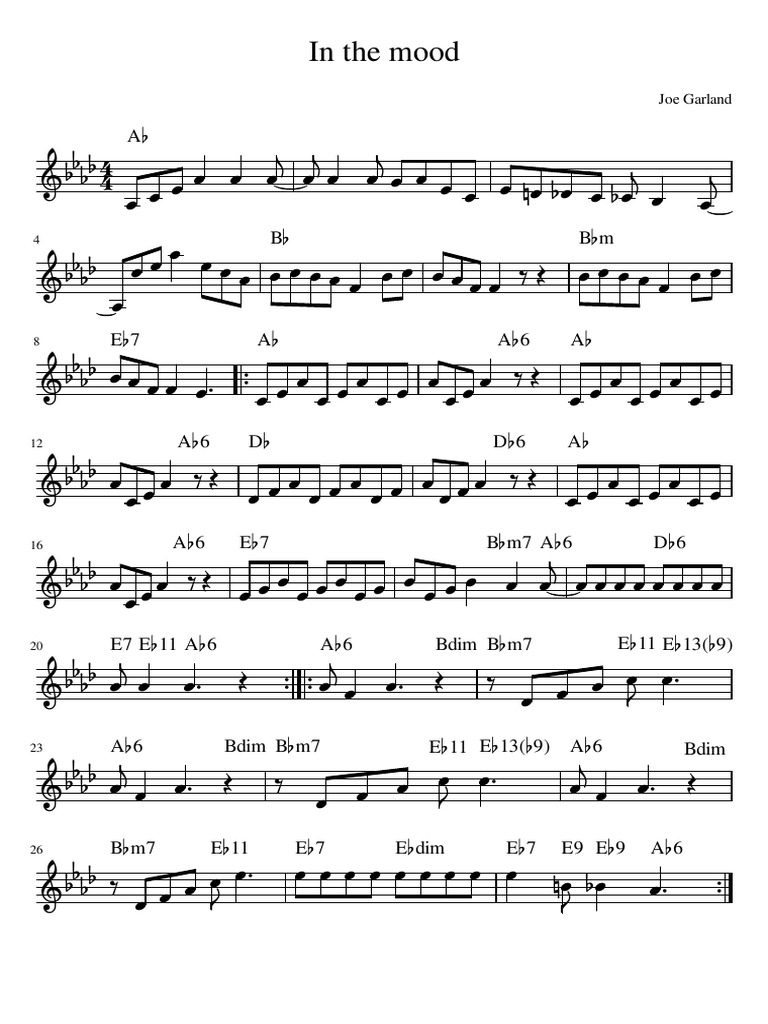 In The Mood | PDF