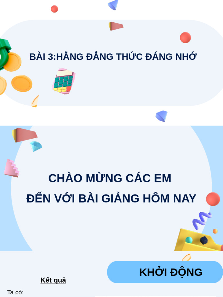 Bai 3 Hang dang thuc dang nho | PDF