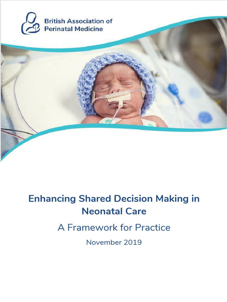 Shared Decision Making in Neonatal Care | PDF | Informed Consent ...