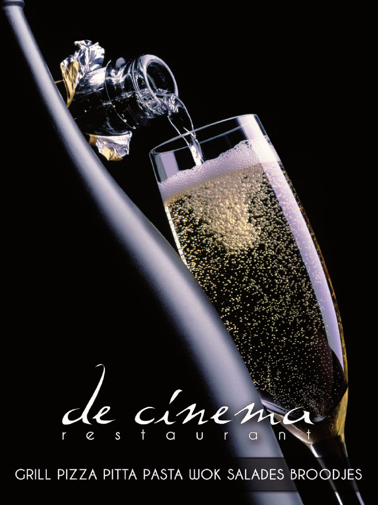 De Cinema Menu 2023 | PDF