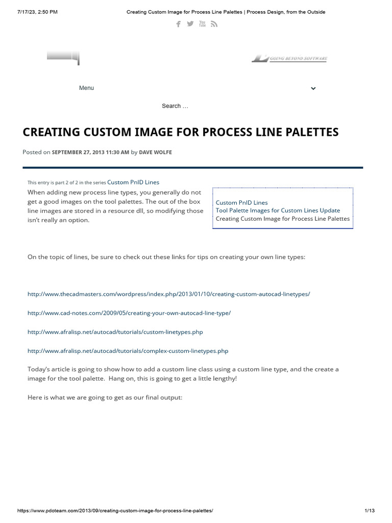 Custom Images for Process Line Palettes | PDF | Auto Cad | Icon (Computing)