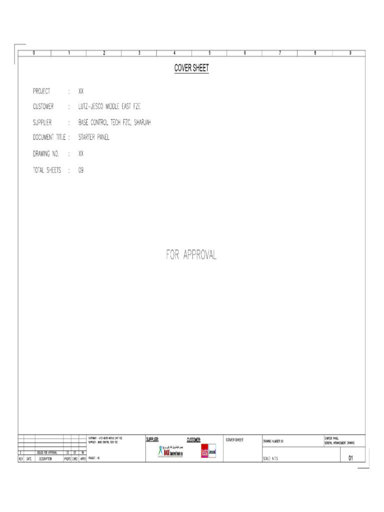 Panel Drawing-Fertilizer Dosing Skid | PDF