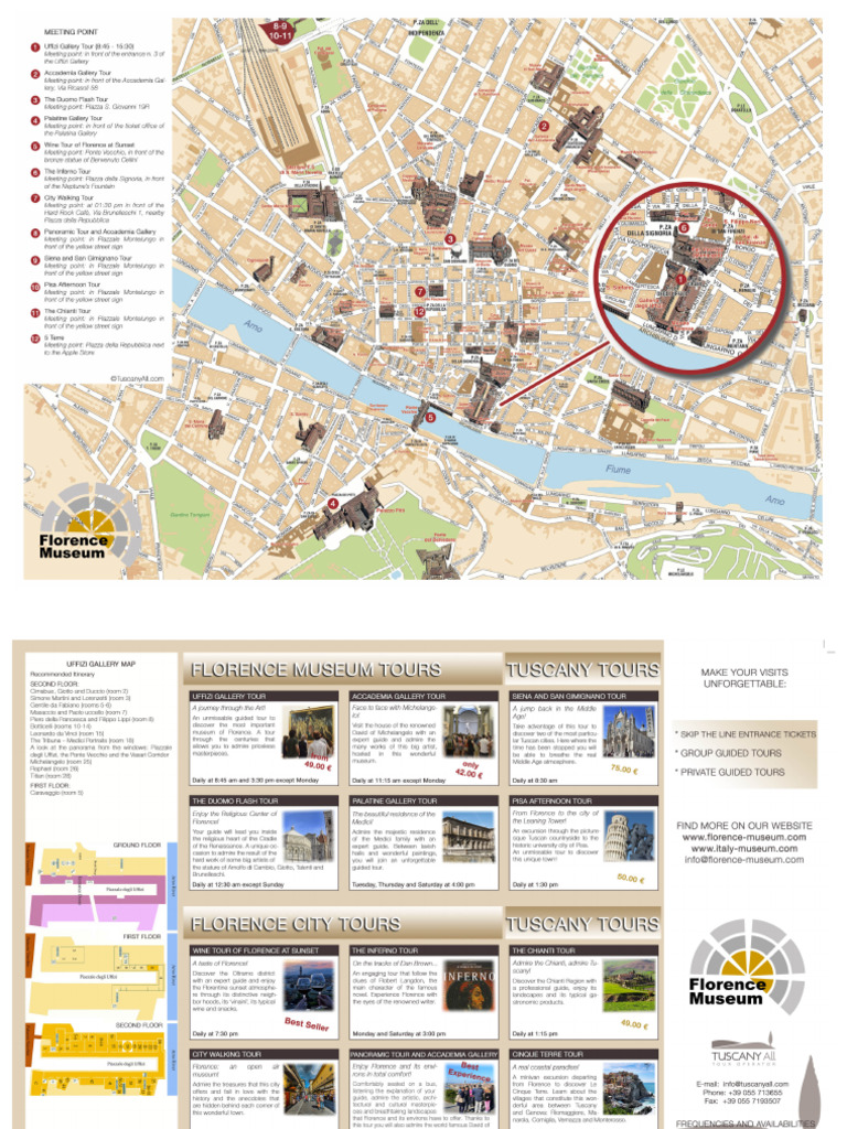 Mappa Firenze en | PDF