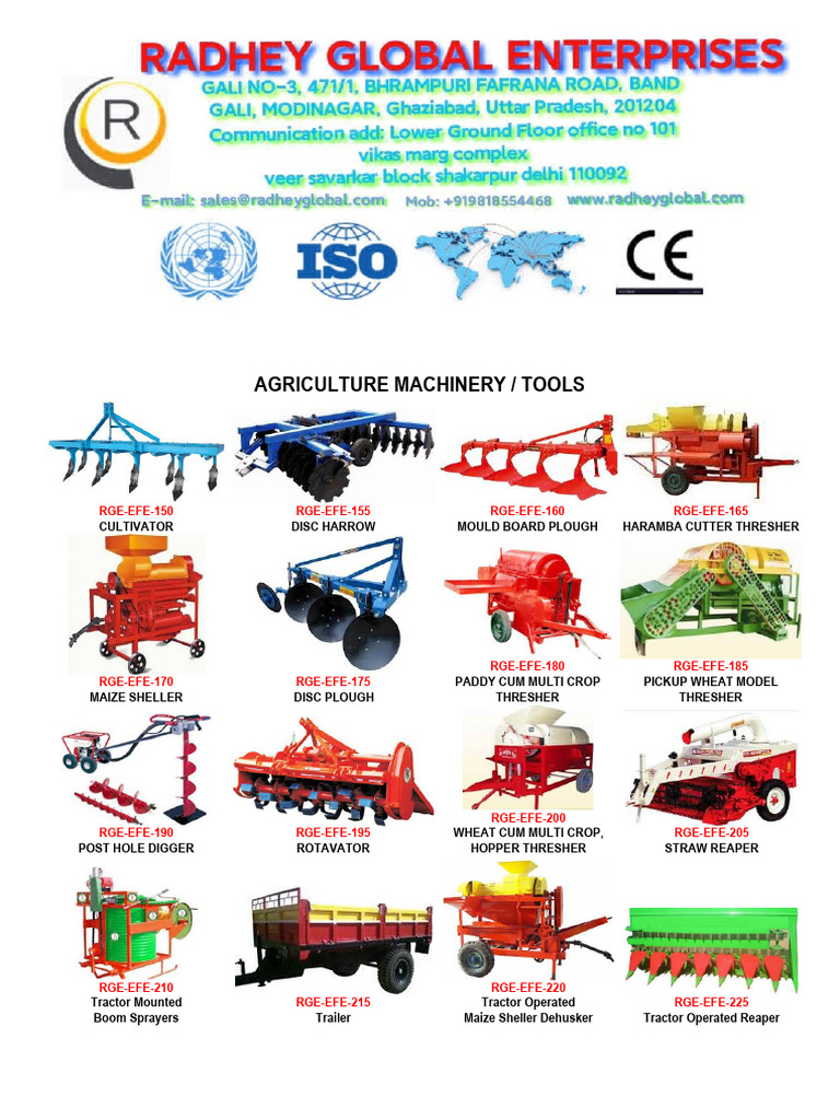AGRICULTURE | PDF | Tractor | Agricultural Machinery