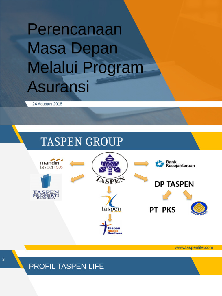 Presentasi Taspen Life Baru 2019 | PDF