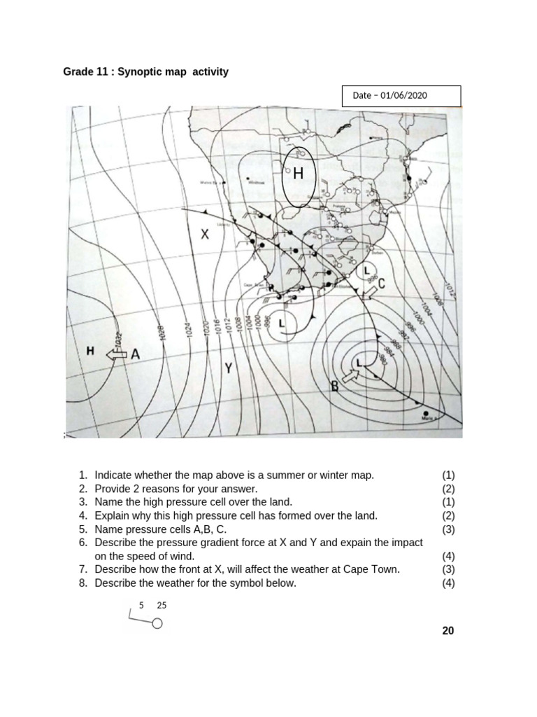 Synoptic Map GR 11 | PDF