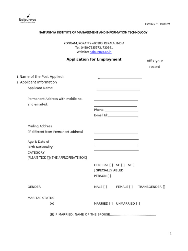 Application | PDF