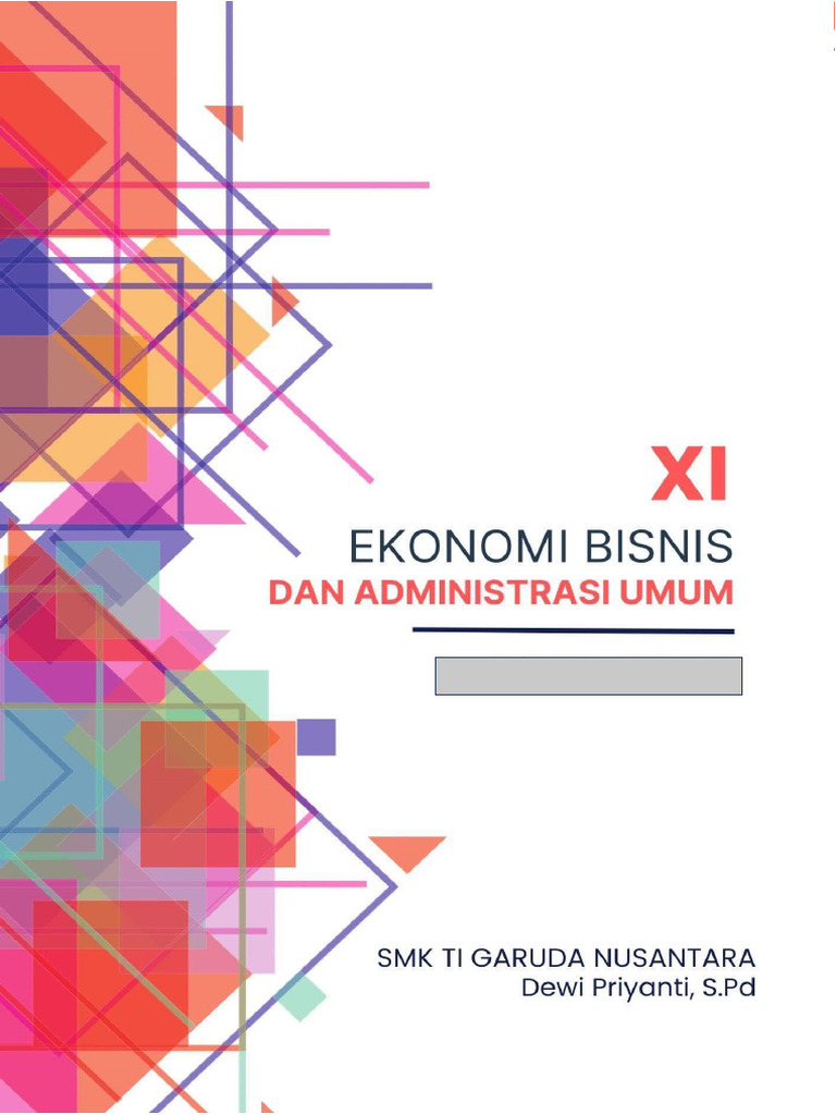 Modul Ajar_Fase F_ Ekonomi Bisnis dan Administrasi Umum_Dewi Priyanti | PDF