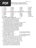 Yle Flyers Word List | PDF