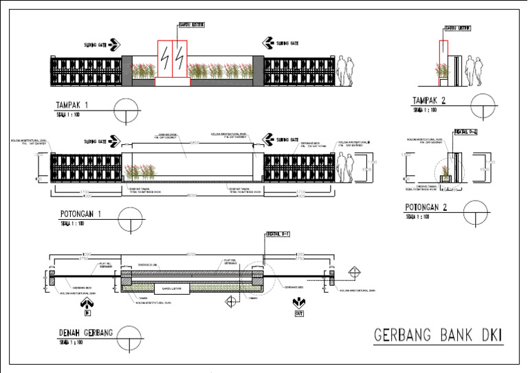 1. GAMBAR GERBANG PAGAR | PDF