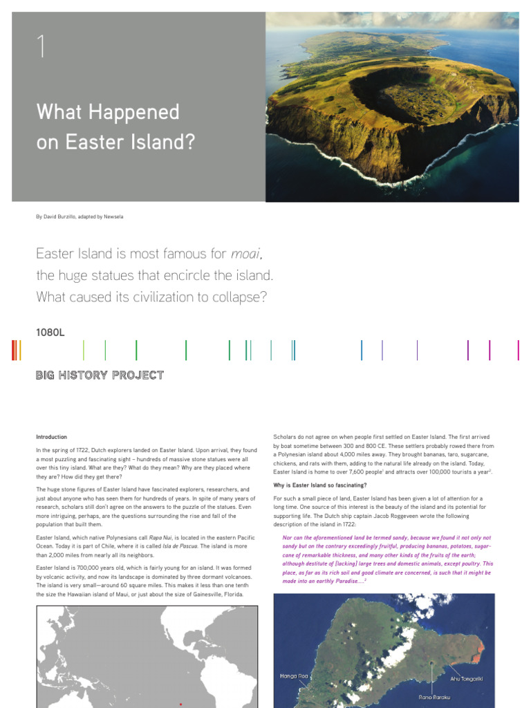 Mysteries of Easter Island's Moai | PDF