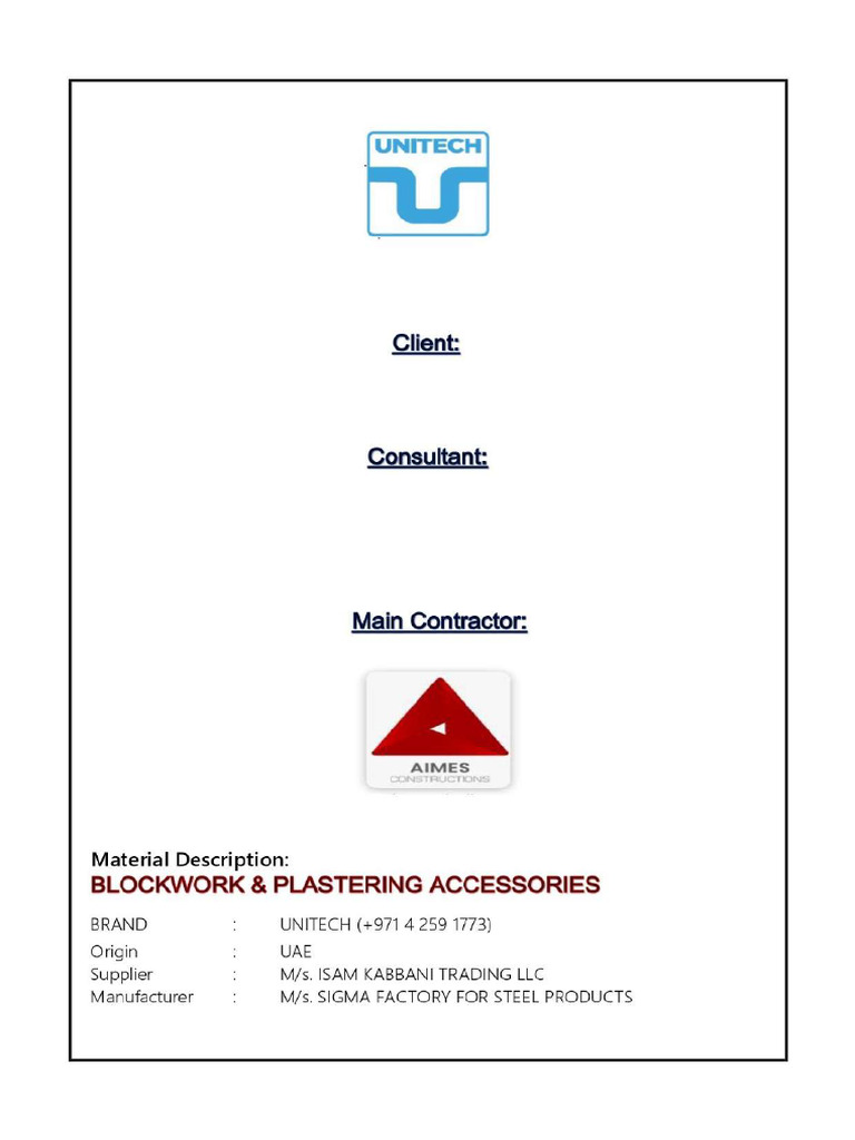 BLOCK & PLASTER Submittal - 2 - Page-0001 | PDF