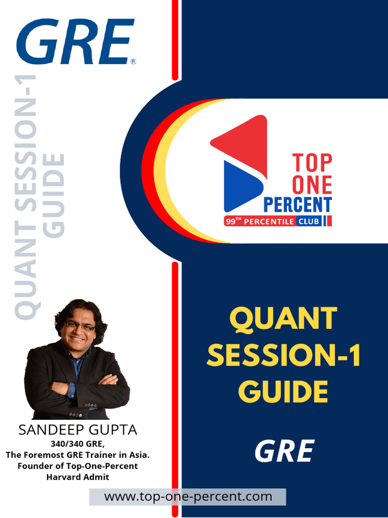 9-GRE Quant Session 1 | PDF | Graduate Record Examinations | Complex Number