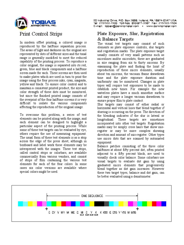 Print Control Strips | PDF | Image Scanner | Graphic Design