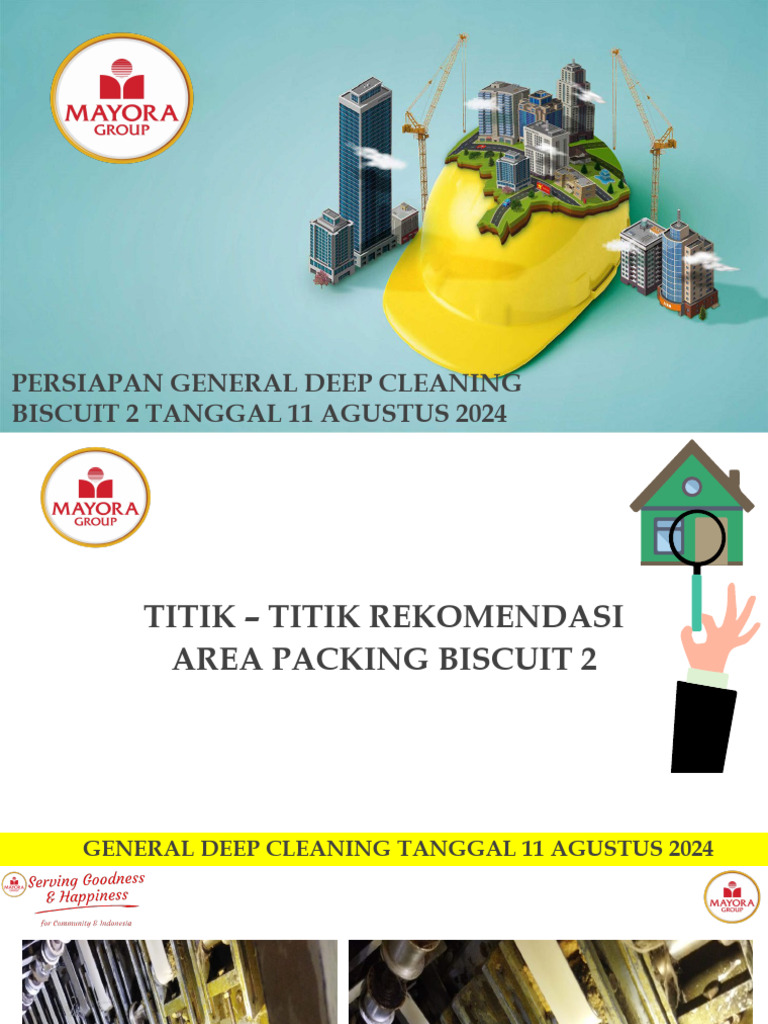 Rencana Deep Cleaning Biscuit 2 2024 | PDF | Teknologi & Rekayasa
