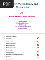 Research Methodology & Biostatistics M Pharm | PDF