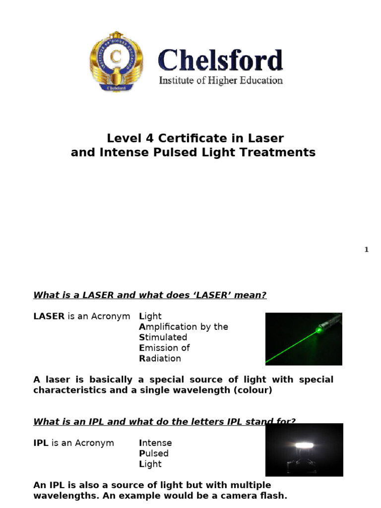 Laser Hair Removal | PDF | Laser | Electromagnetic Spectrum