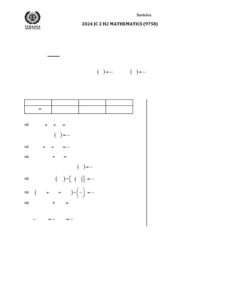 Tut 3 Level 0 (Solutions) | PDF | Variance | Probability Distribution