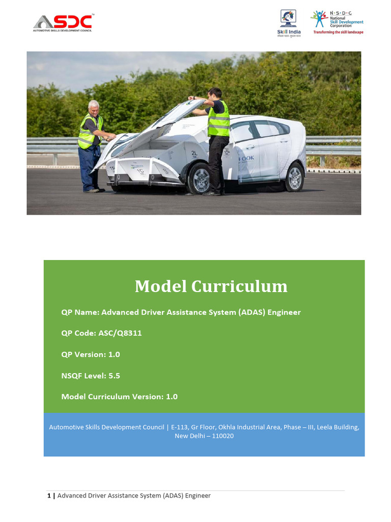 Advanced Driver Assistance System Adas Engineer | PDF | Personal ...