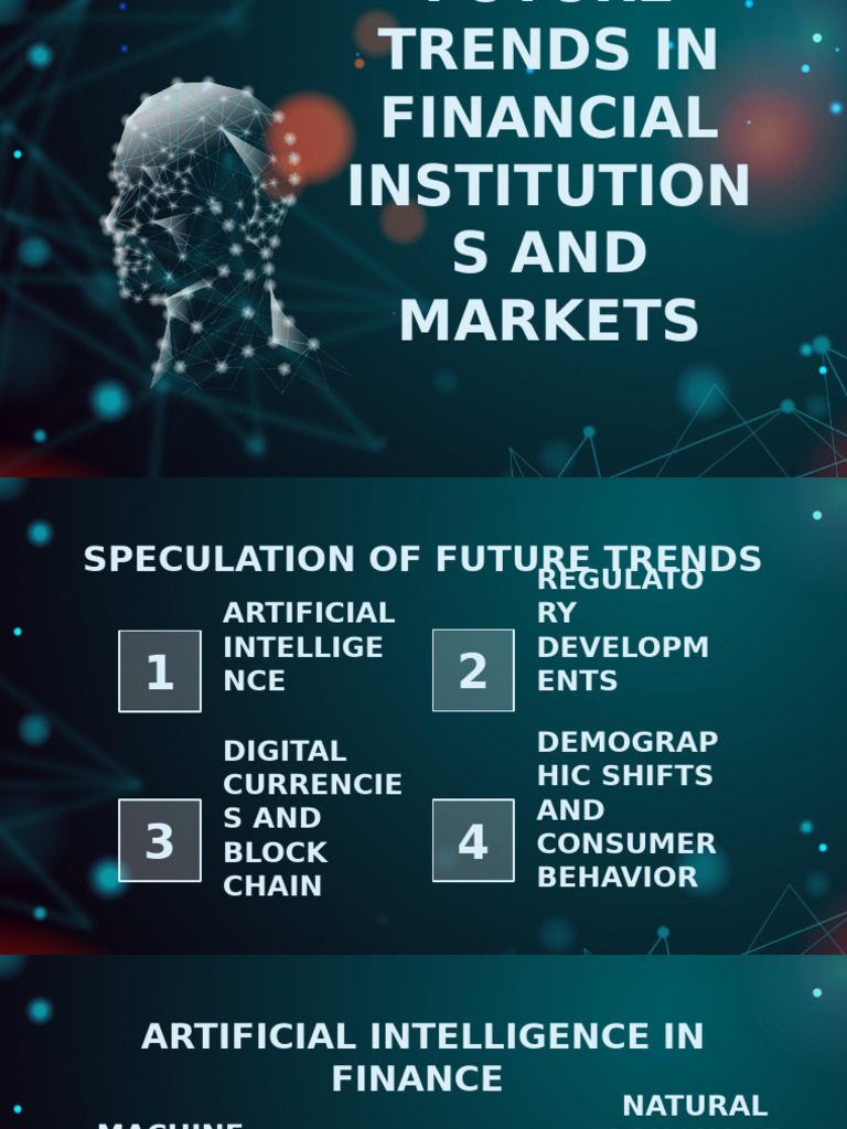Future Trends in Financial Institutions and Markets | PDF ...