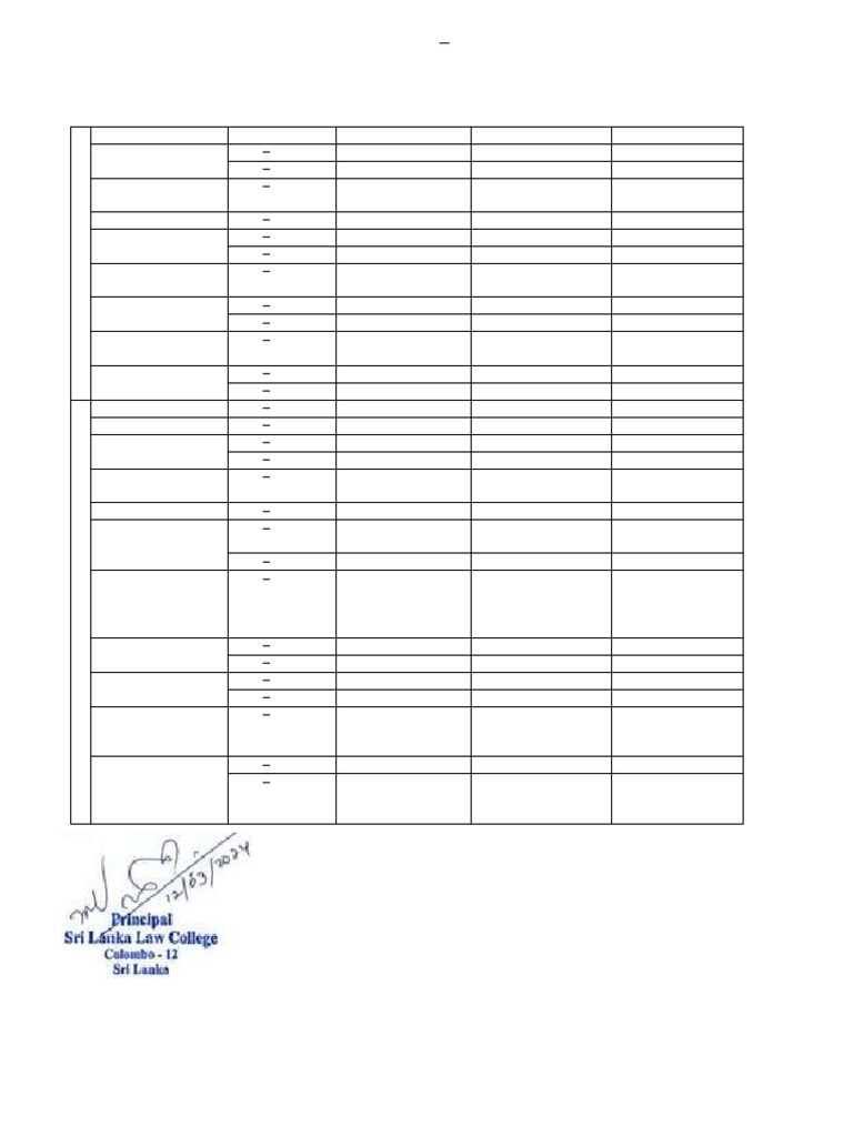 april time table | PDF | Public Law | Justice
