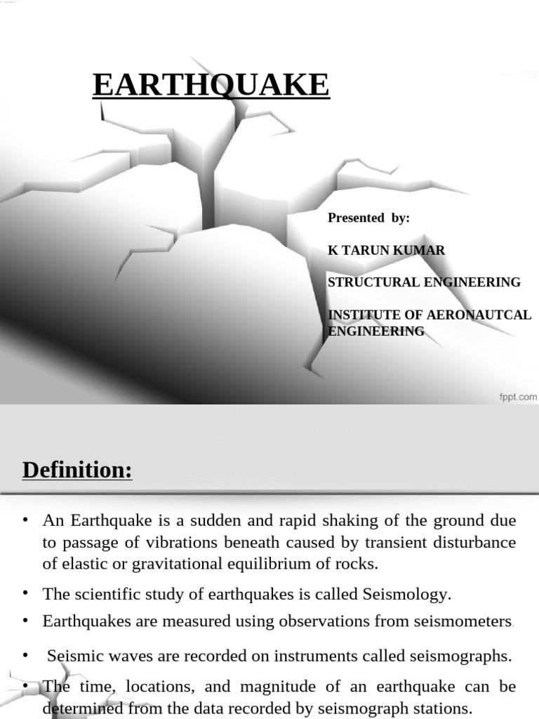 Earthquake Insights for Engineers | PDF | Seismology | Earthquakes