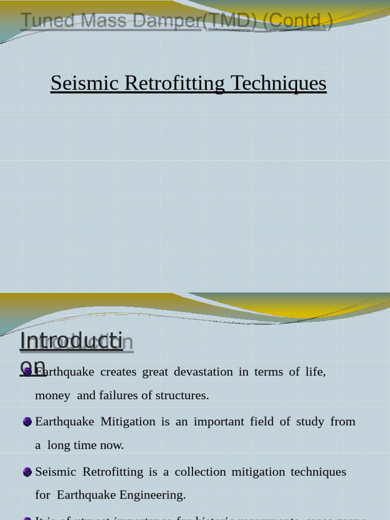 Seismic Retrofitting Techniques | PDF | Fibre Reinforced Plastic ...