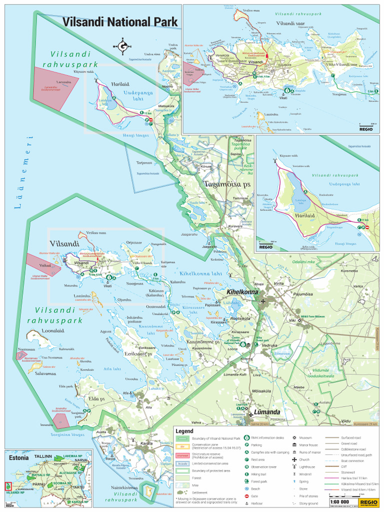 Vilsandi National Park Map | PDF