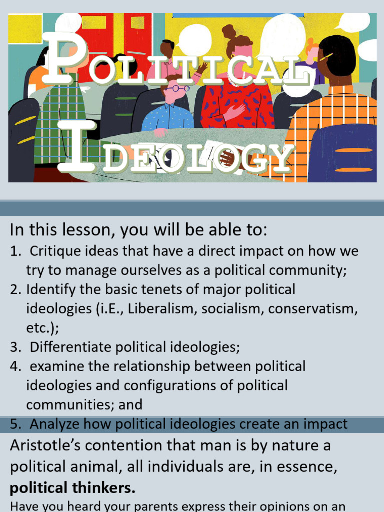 Lesson 2 Ideology Presentation | PDF | Ideologies | Social Democracy