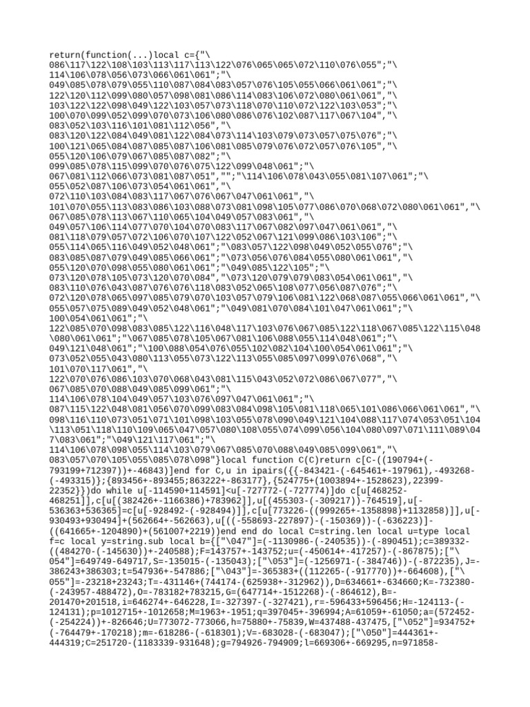 Fe Holiday - Obfuscated.lua | PDF