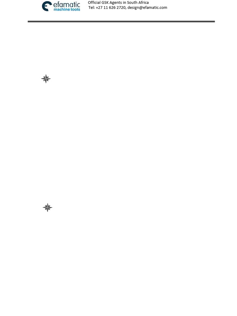 GSK 980MDi Programming Operation Installation and Connection Manual(Efamatic) | PDF | Computer ...