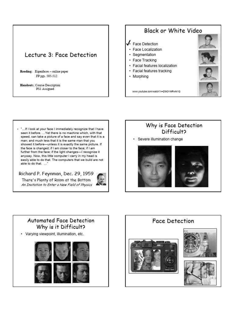 03 Face Detection | PDF | Principal Component Analysis | Covariance
