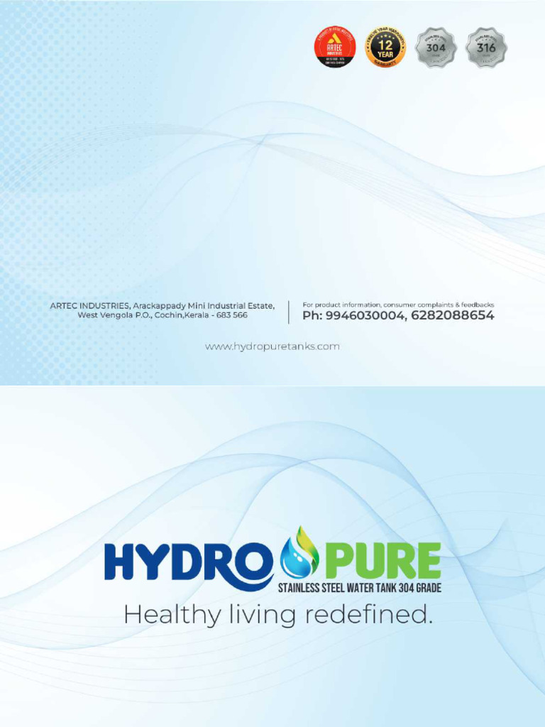 Hydropure Brochure | PDF