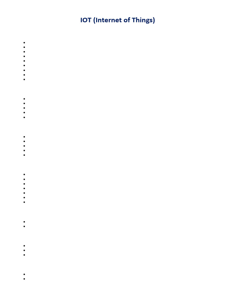IOT AWS 2 Weeks | PDF | Internet Of Things | Microcontroller