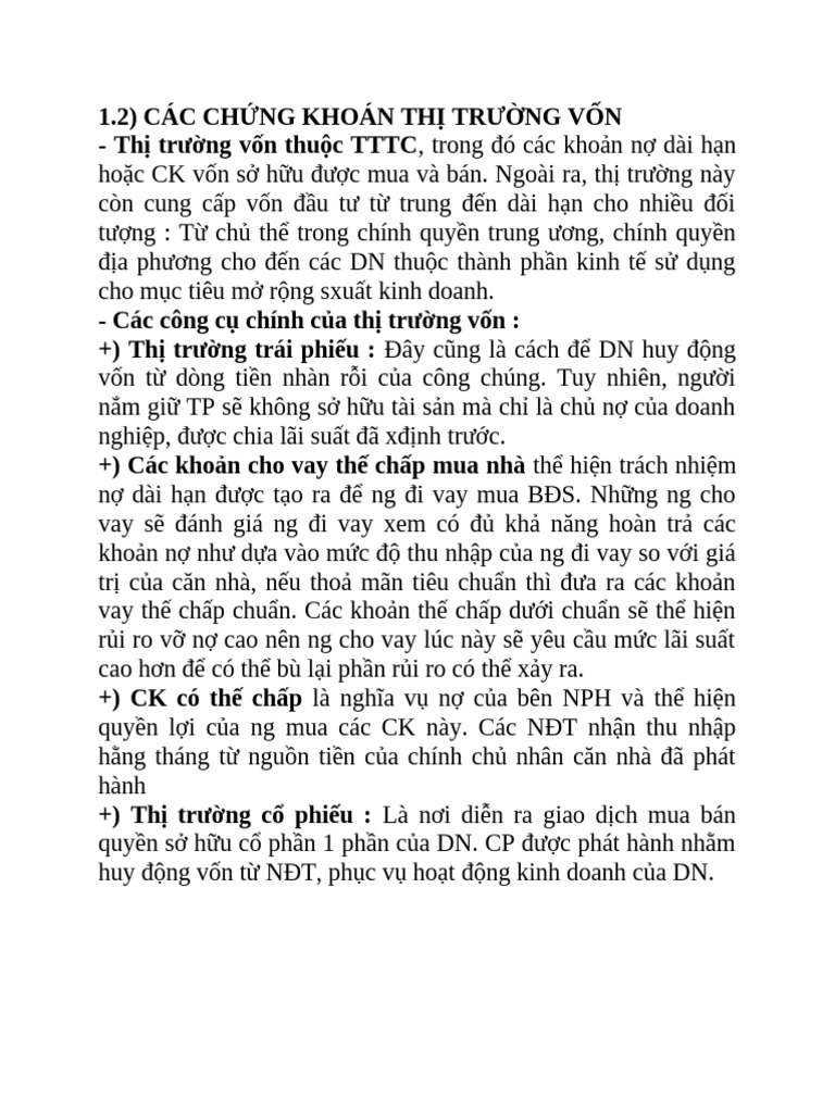 CUỐI KỲ FINAL TTTC new | PDF