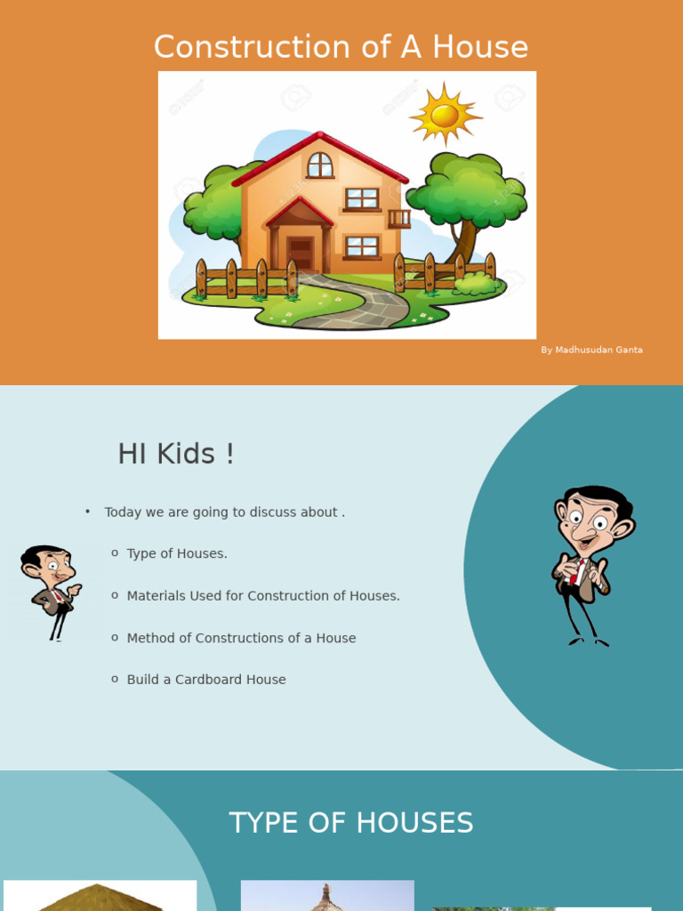 House Construction Guide for Kids | PDF | Roof