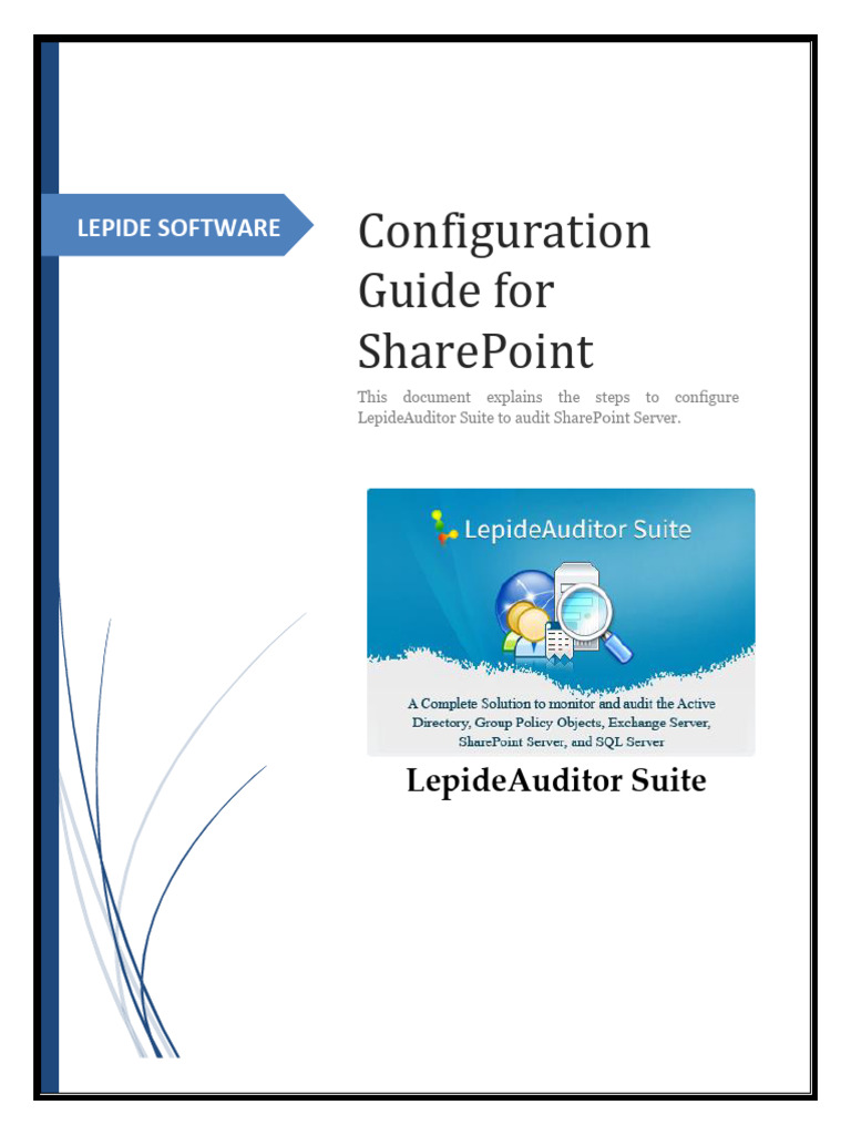 Sharepoint Server Auditing Configuration Guide | PDF | Share Point ...