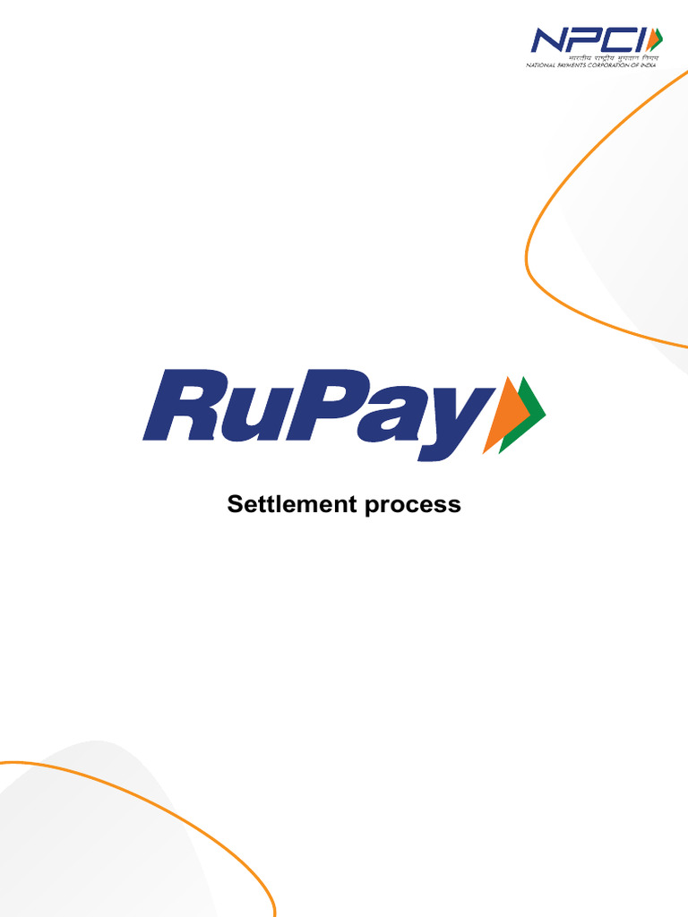 RuPay Settlement Process | PDF | Debit Card | Reserve Bank Of India