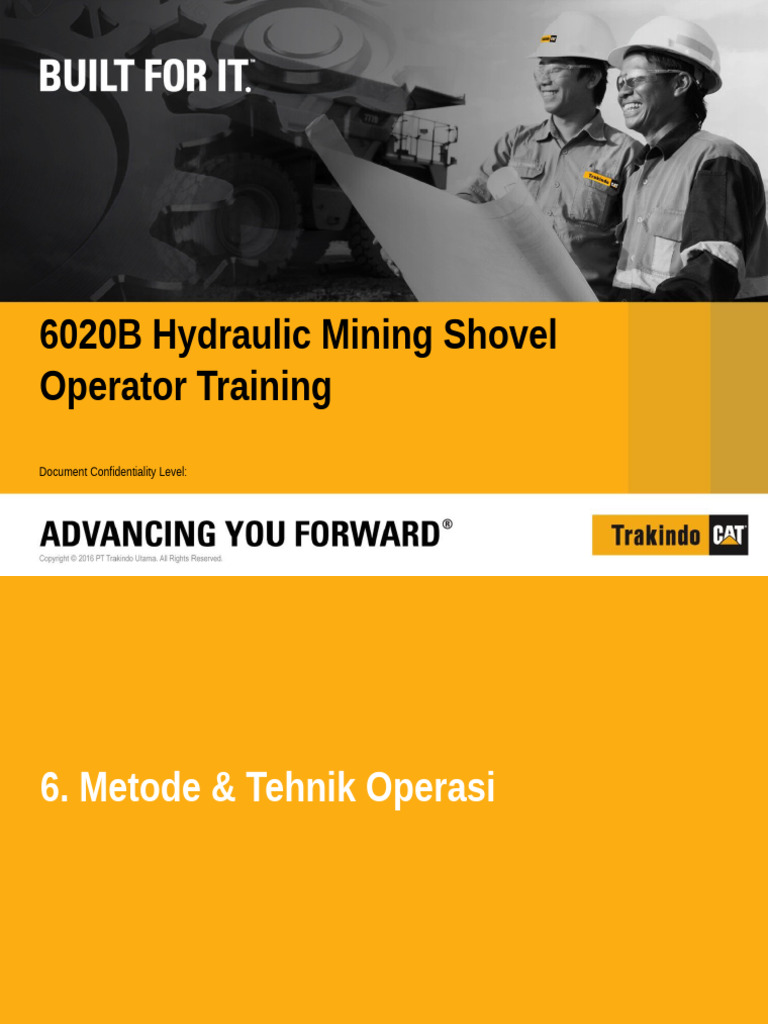 Pelatihan Operator Shovel Hidrolik 6020B | PDF | Pengelolaan Keuangan ...