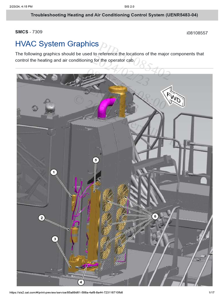 Cat 6020b - Troubleshooting Hvac | PDF | Air Conditioning | Valve