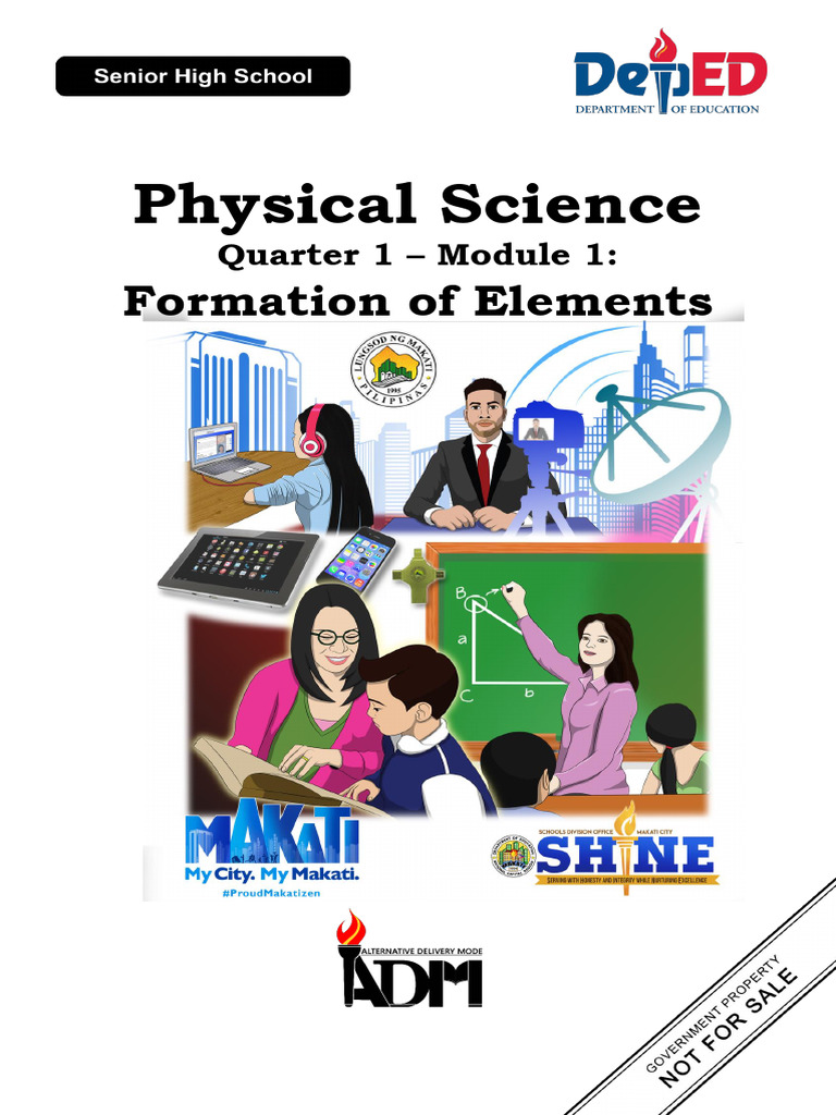 PHYSICAL SCIENCE MODULE 1 Light and Heavy Elements Notes | PDF ...