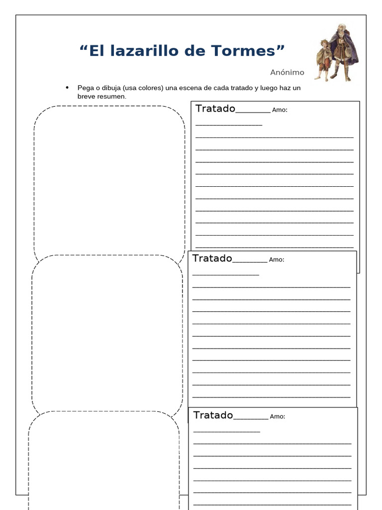 El Lazarillo de Tormes - ÁLBUM | PDF