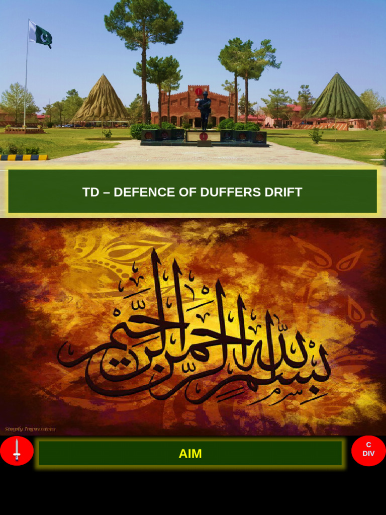 DEF DUFFERS DRIFT | PDF | Military Strategy | Military Science