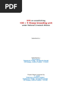 Sheep Farming Project Report Summary | PDF | Sheep | Livestock