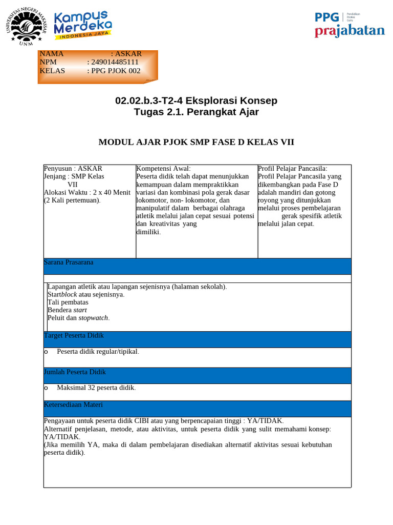 02 02 B 3 T2 4 Eksplorasi Konsep Tugas 2 1 Perangkat ASKAR | PDF