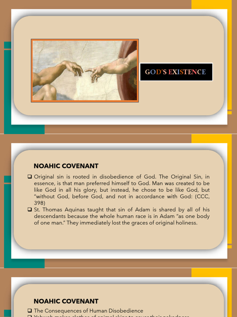 Lecture 2.3 Redemption Initiated Noahic and Abrahamic Covenant | PDF ...