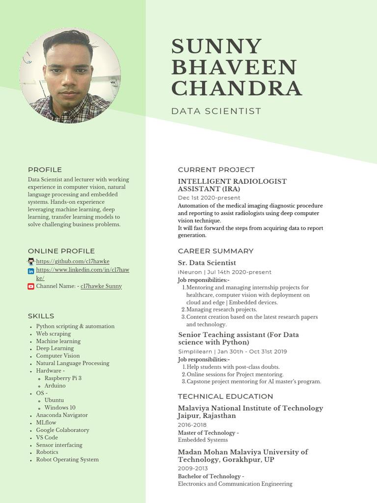 SB Chandra Original Without Contact | PDF | Computer Vision | Artificial Intelligence