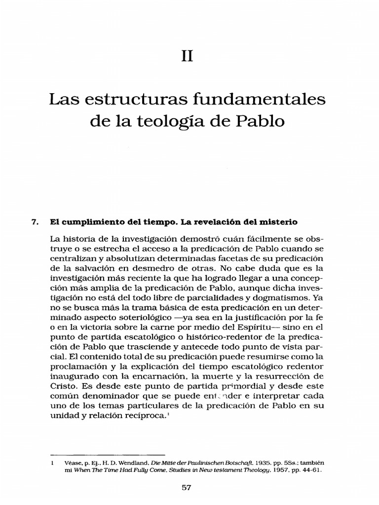 Ridderbos Pap II | PDF | Pablo el apóstol | Jesús