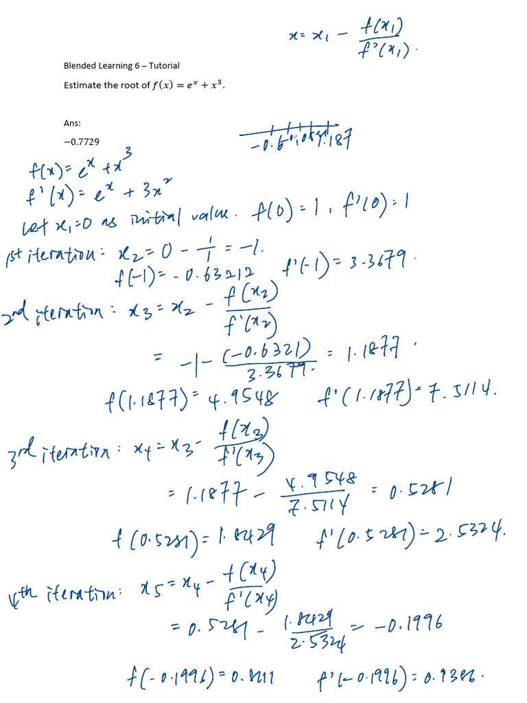 Blended Learning 6 - Tutorial | PDF