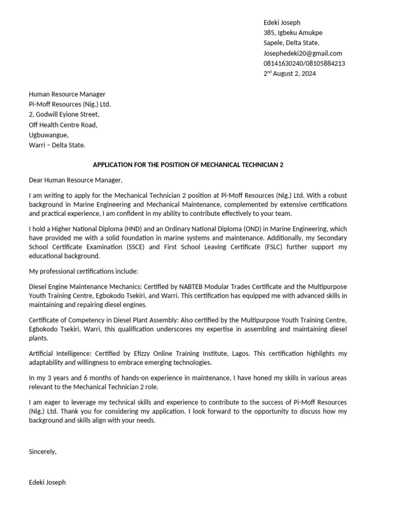 Application[1] | PDF | Educational Stages | Qualifications